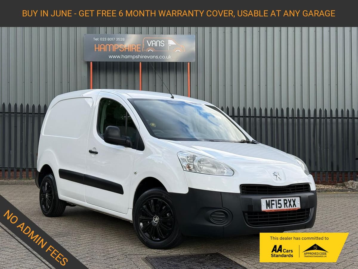 Used Peugeot Partner for Sale | 51 from £2,000 | Only Vans UK